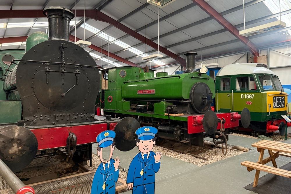 Ribble Steam Railway Museum Preston Docks Lancashire