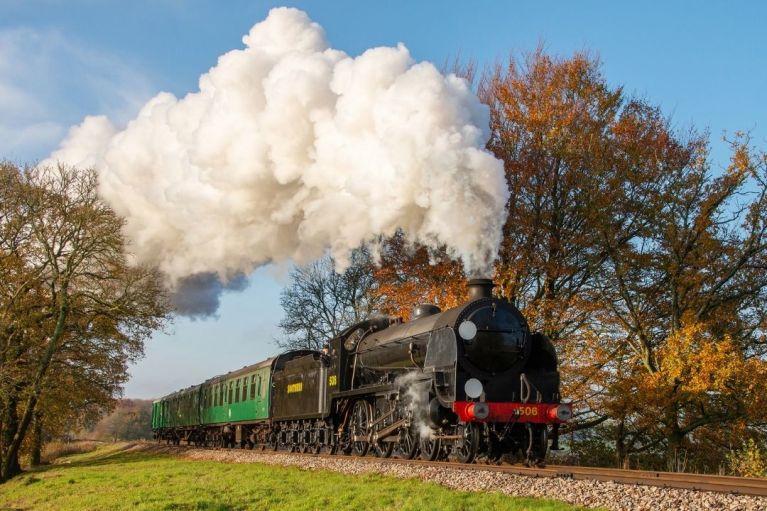 Steam Train Watercress Line Mid Hants Railway Alresford