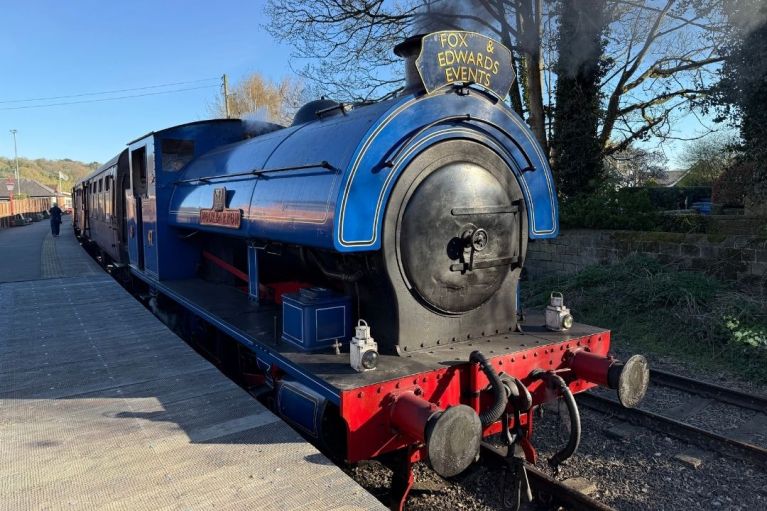 Steam Train Journey with Fish and Chips in Derbyshire
