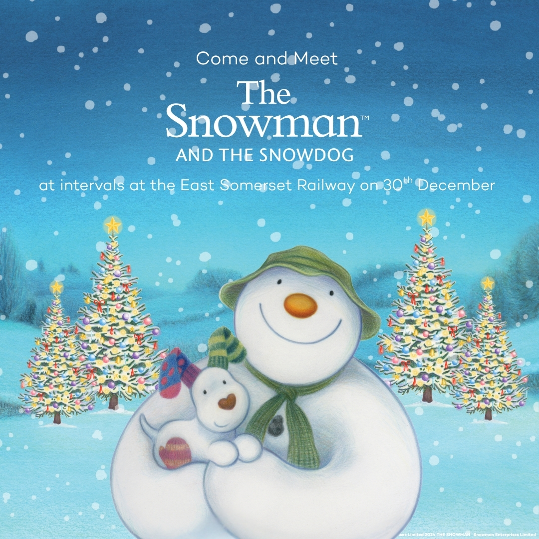 The Snowman & The Snowdog Steam Train | East Somerset | August 2025